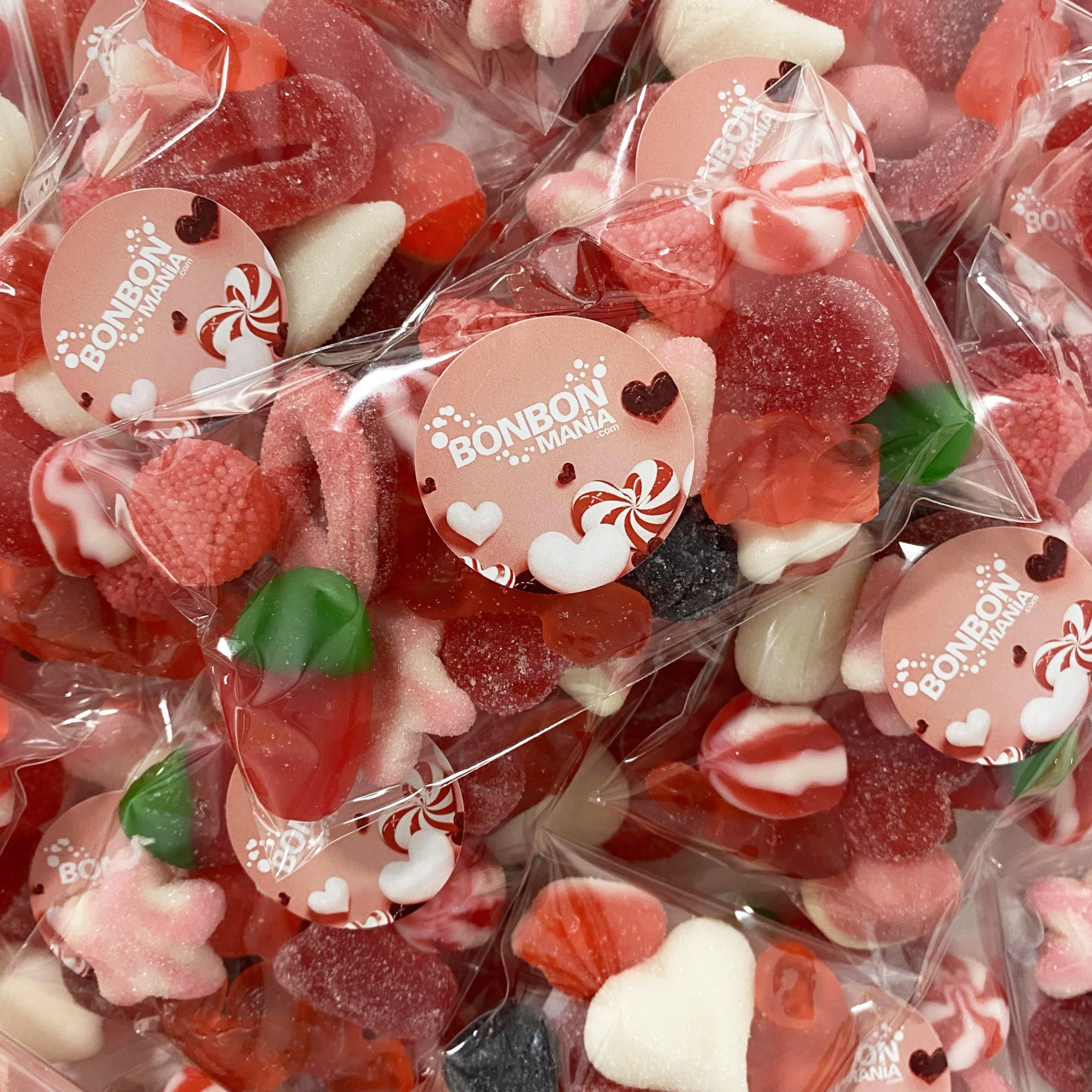 Sachet avec logo - 100g - Bonbon Mania