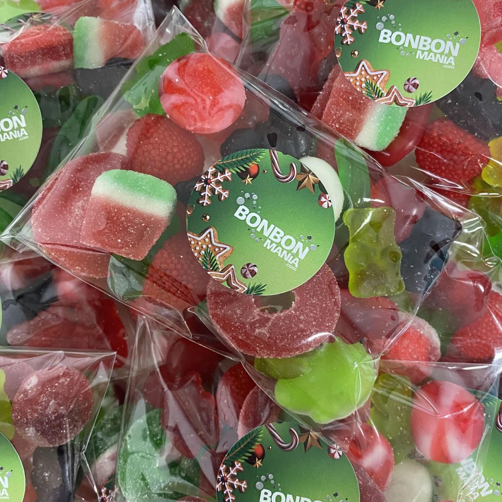 Sachet avec logo - 100g - Bonbon Mania
