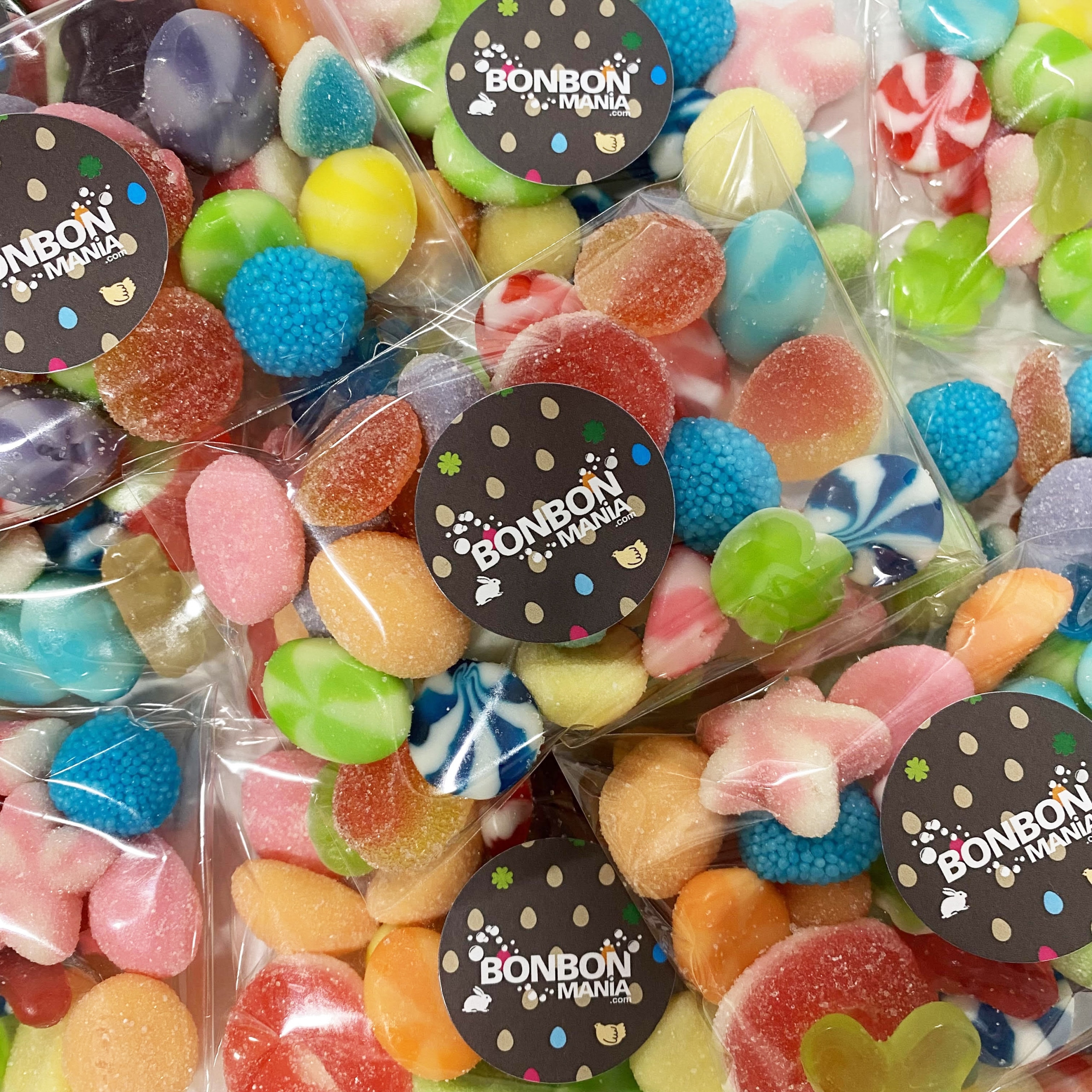 Sachet avec logo - 100g - Bonbon Mania