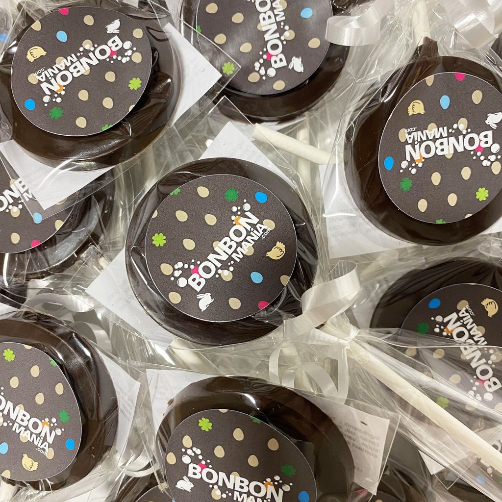 Suçon chocolat personnalisé - Bonbon Mania
