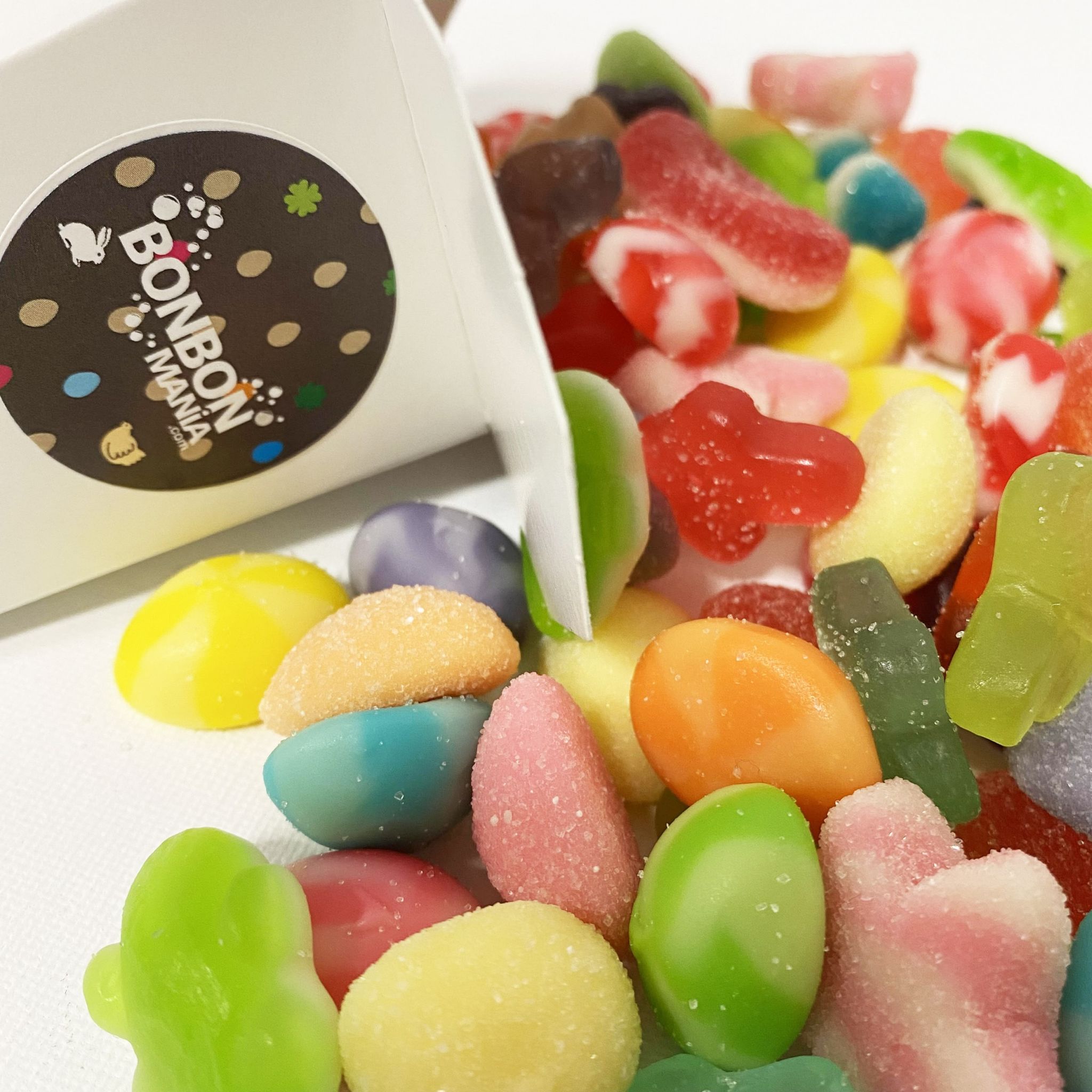 Cône personnalisé - Bonbon Mania