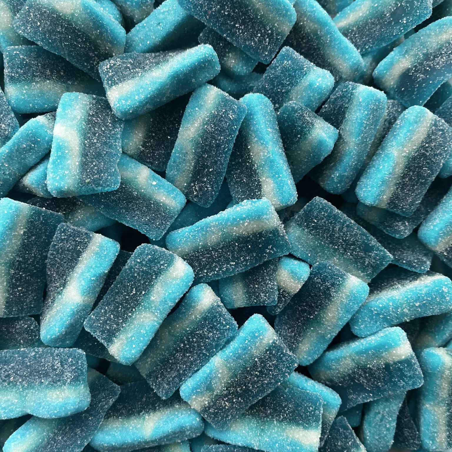 Tranche de framboise bleue - Bonbon Mania