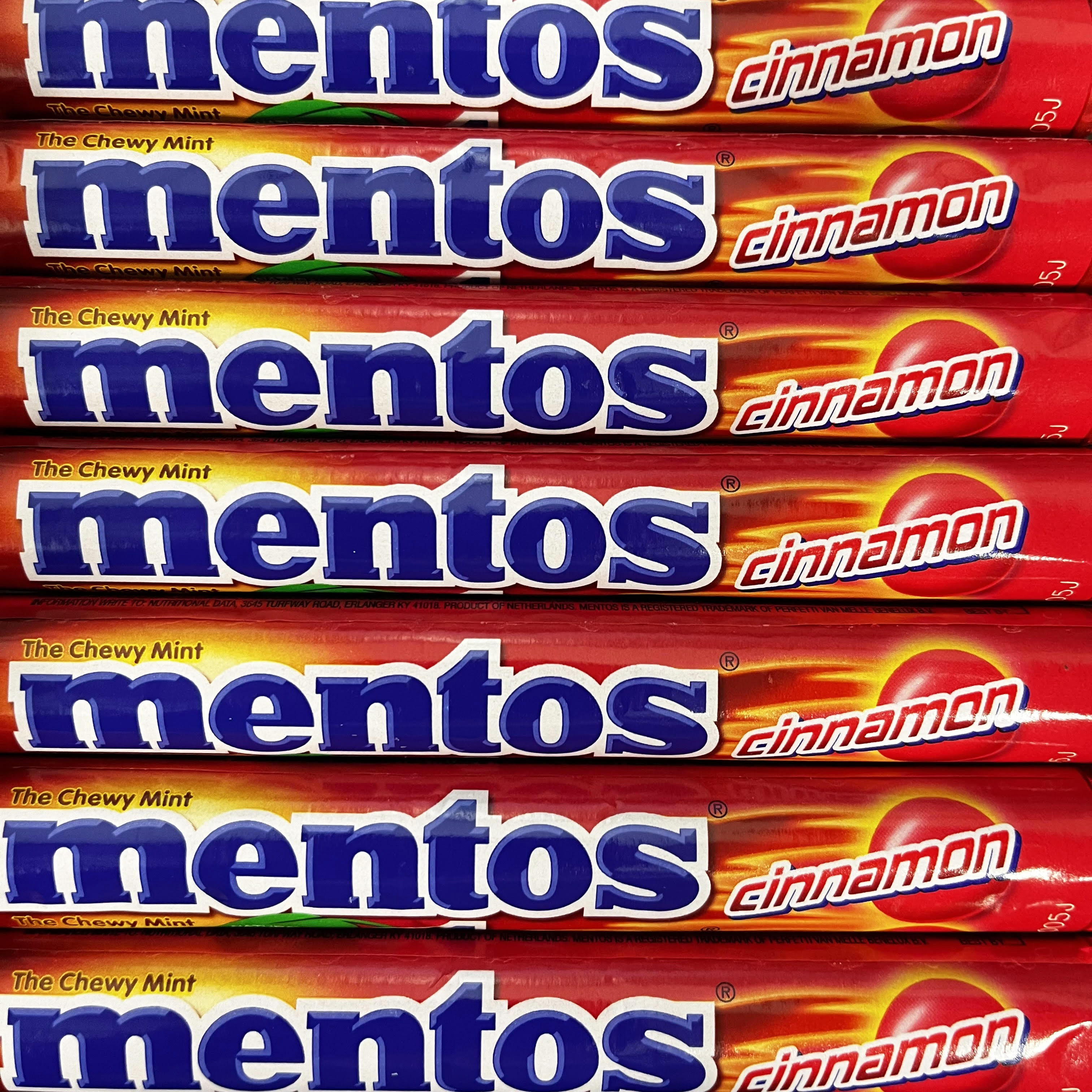 Mentos - Cannelle - Bonbon Mania