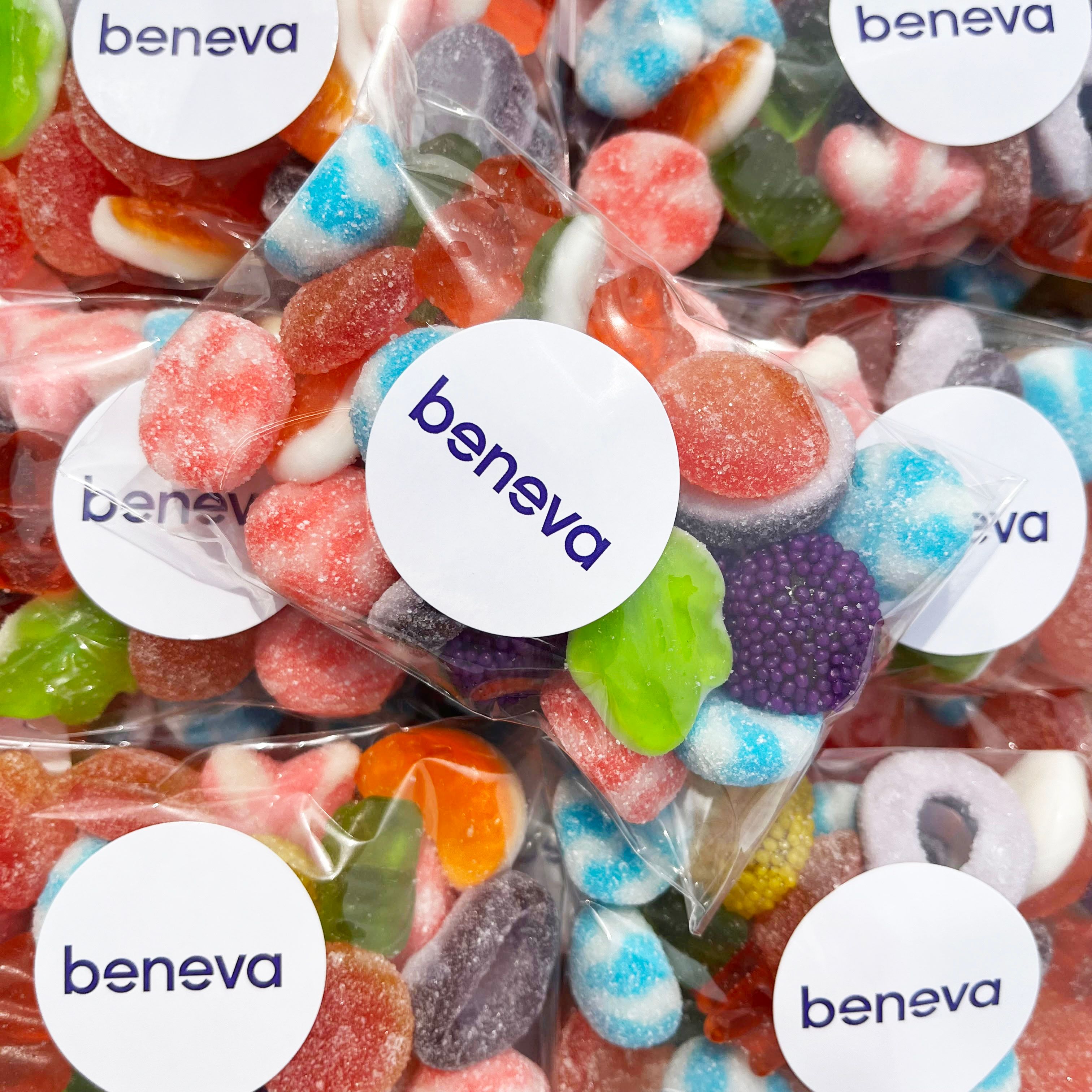 Sachet avec logo - 100g - Bonbon Mania