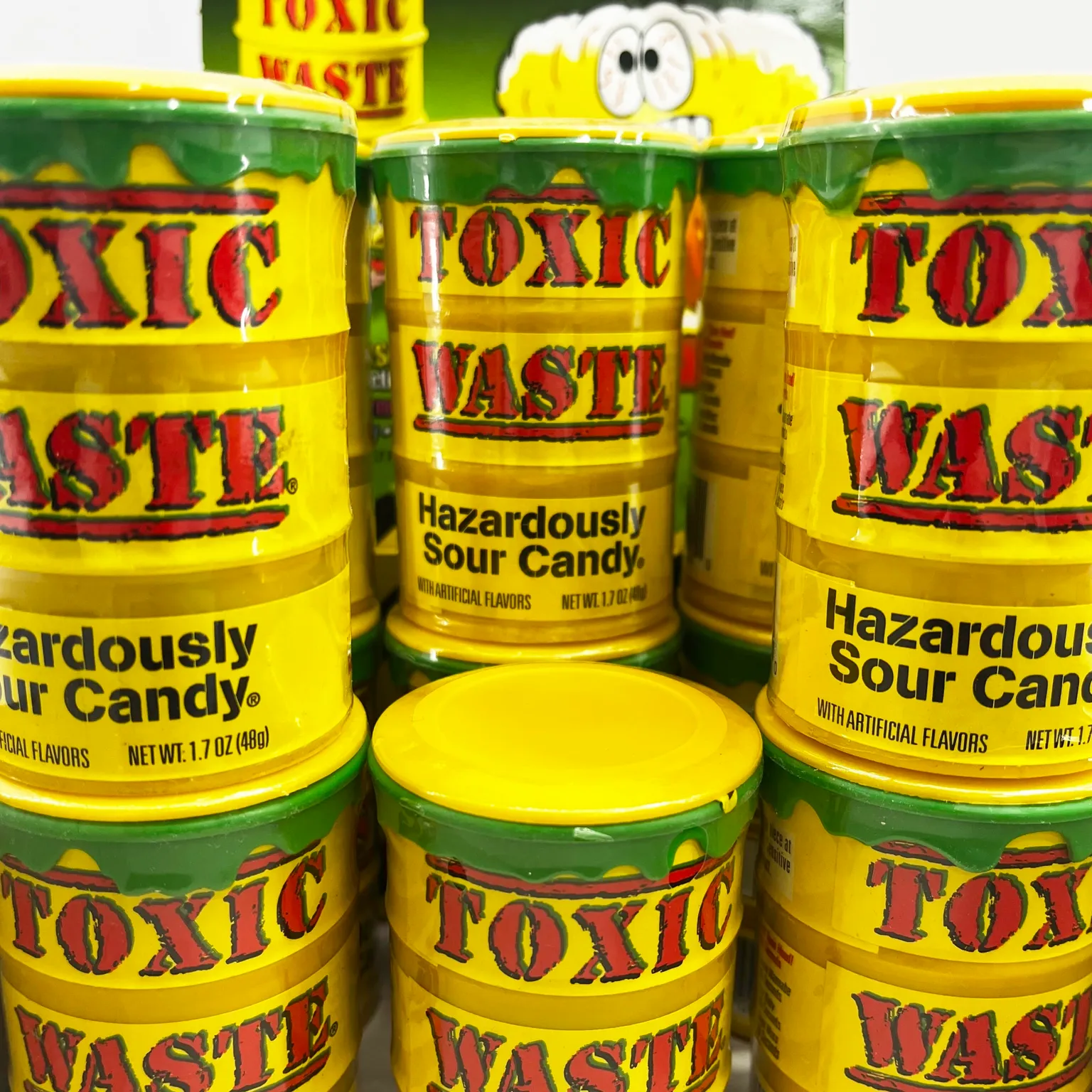 Poubelle Toxic Waste - Bonbon Mania